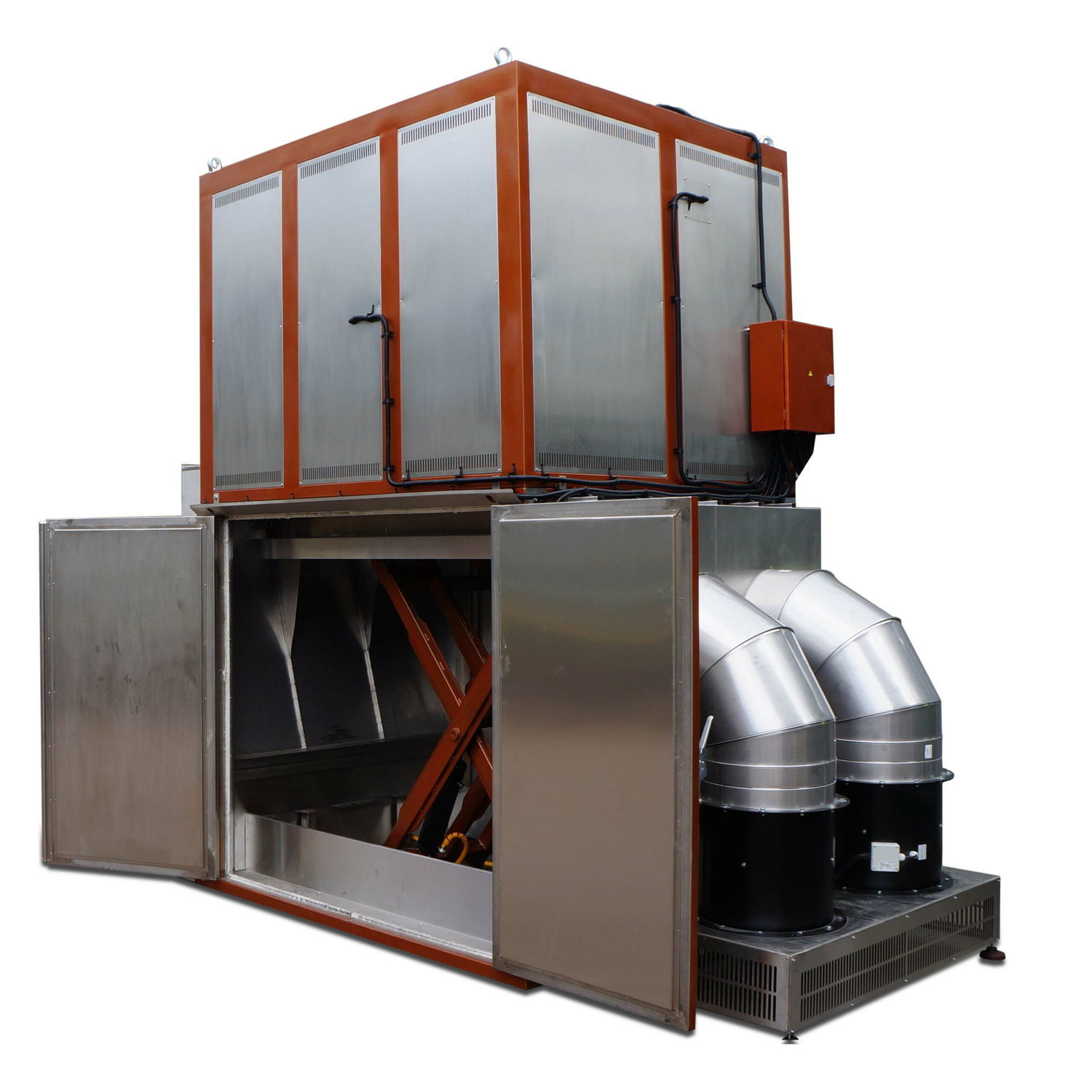Bell furnace - Heldors - automatic / stainless steel / compact