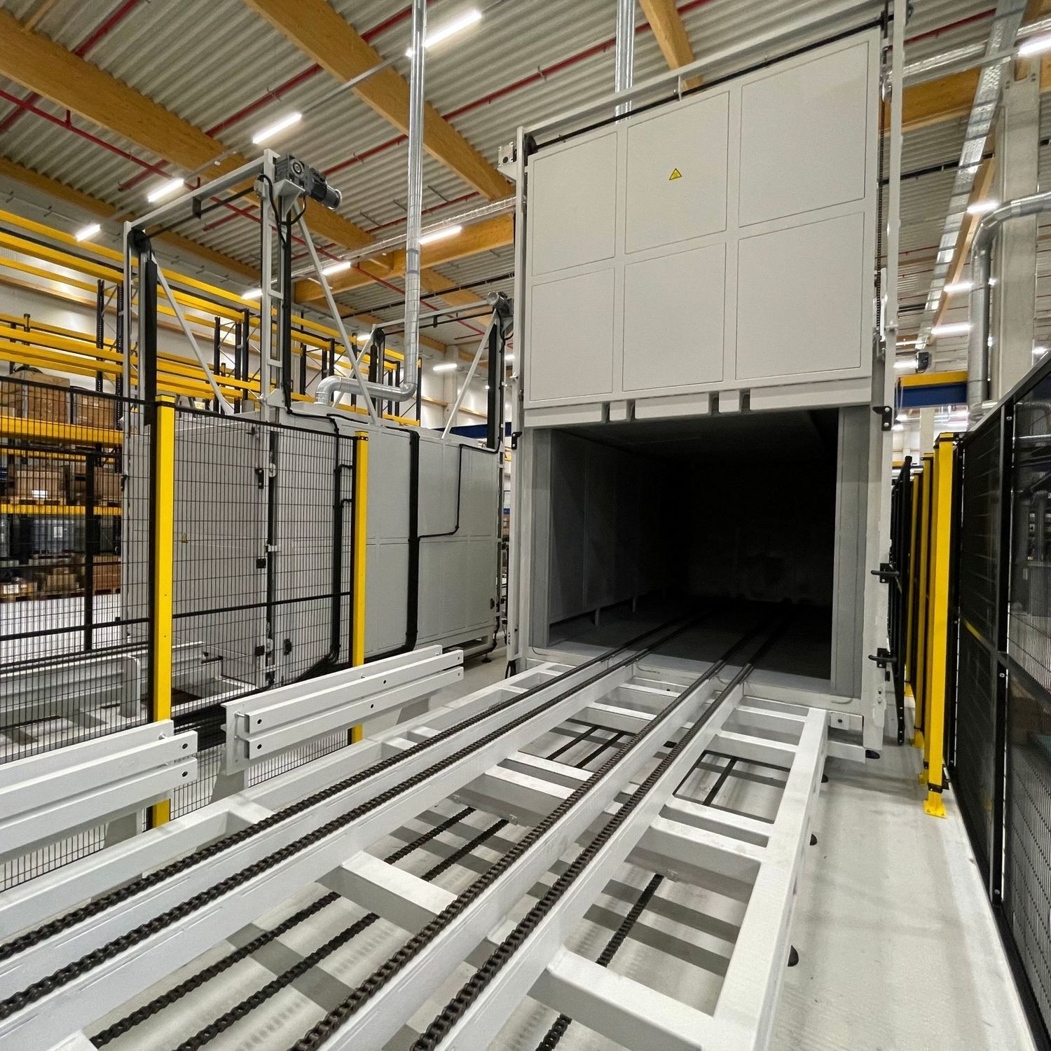 Chamber oven - ICO line - Heldors - conveyor / roller / pass-through