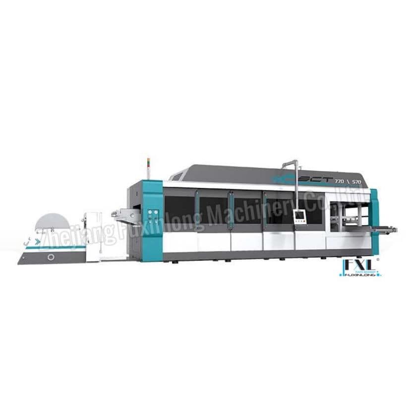 Roll-fed thermoforming machine - FSCT-680/450 - Zhejiang Fuxinlong ...