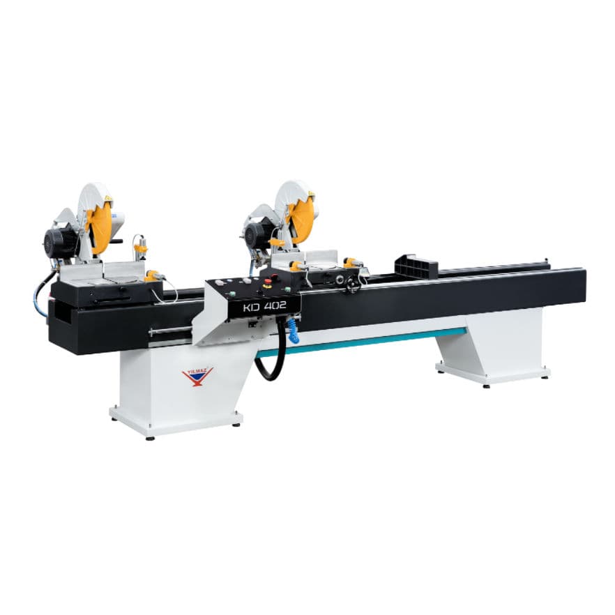 PVC double-miter saw - KD 402 S - YILMAZ MACHINE - for aluminum / for ...