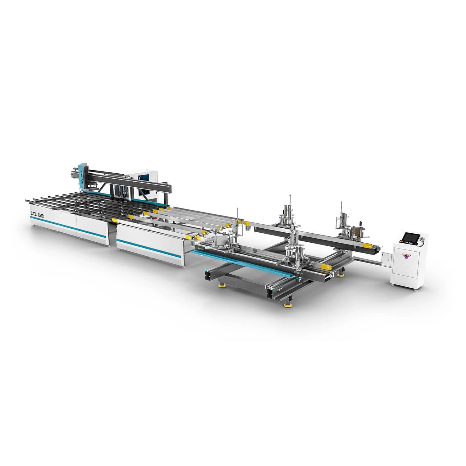 Corner welding and cleaning line - CCL 1661 - YILMAZ MACHINE - CNC ...