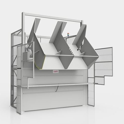 Electric bin tipper - CAMEC srl - pneumatic