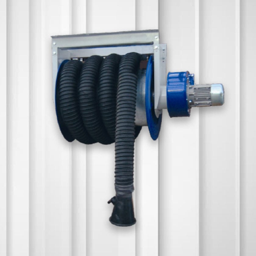 Hose reel - ARA series - FILCAR - self-retracting / exhaust extraction ...