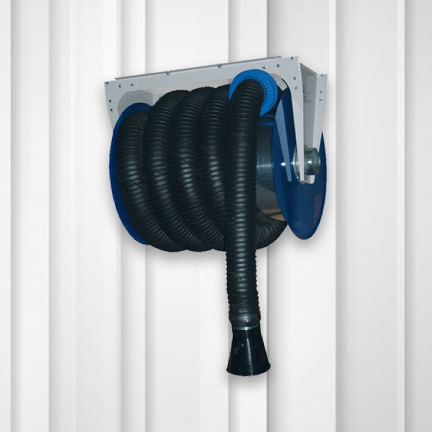 Hose reel - AC-MAXI series - FILCAR - self-retracting / exhaust ...