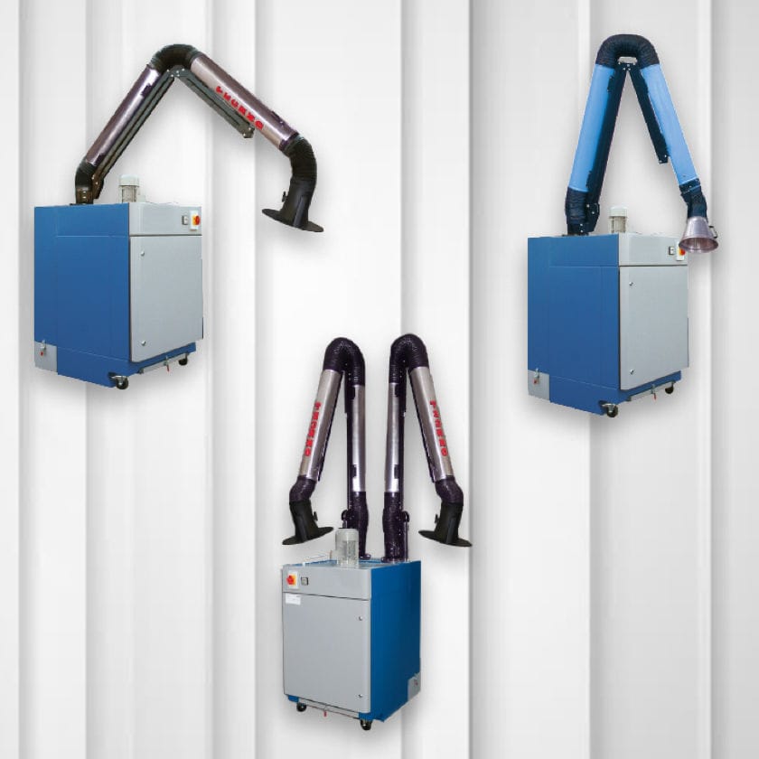 Mobile fume extractor - MASTERJET-DF2 - FILCAR - welding / cartridge ...