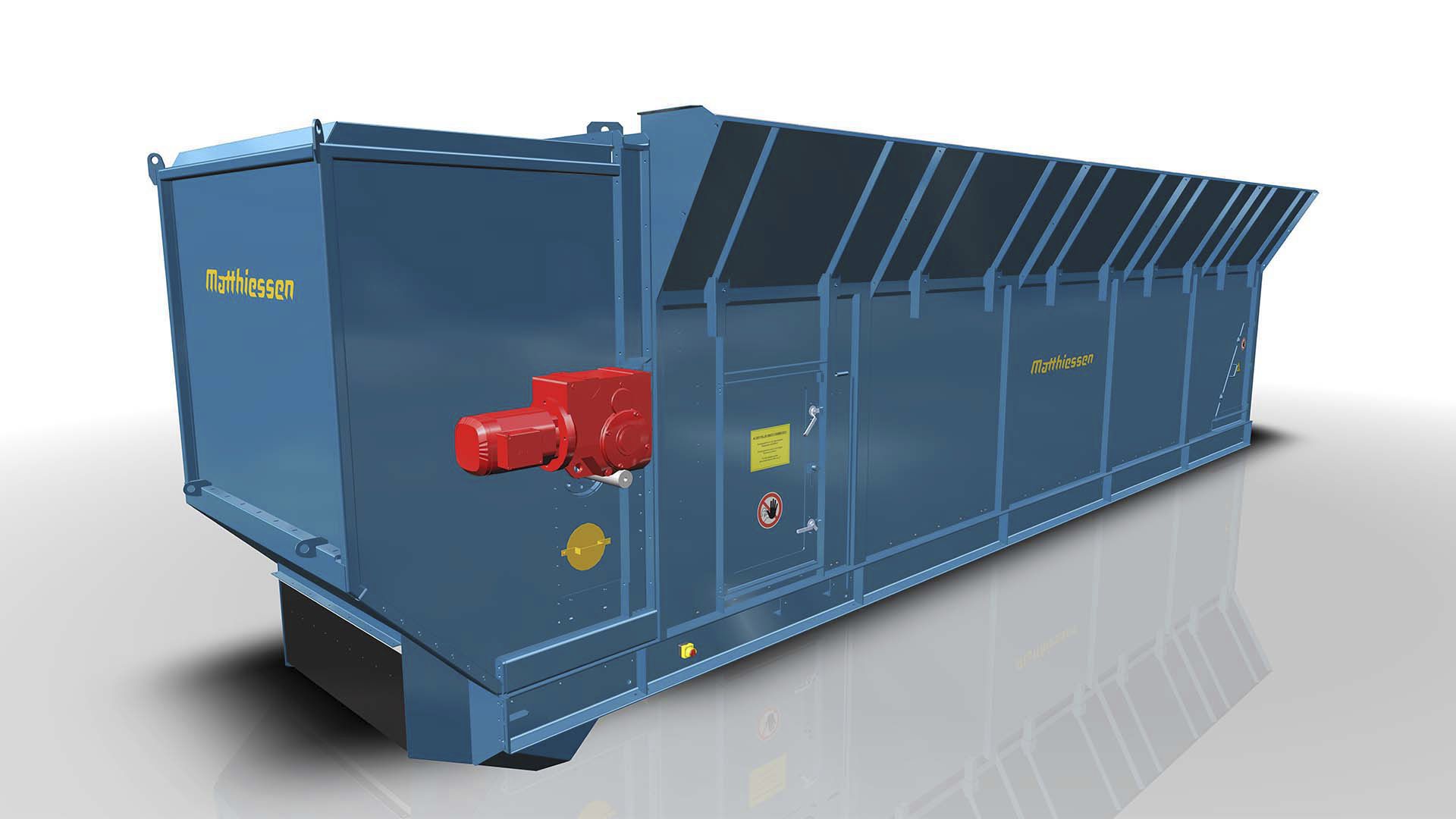 Dosing hopper - Matthiessen Lagertechnik GmbH - for waste / flexible