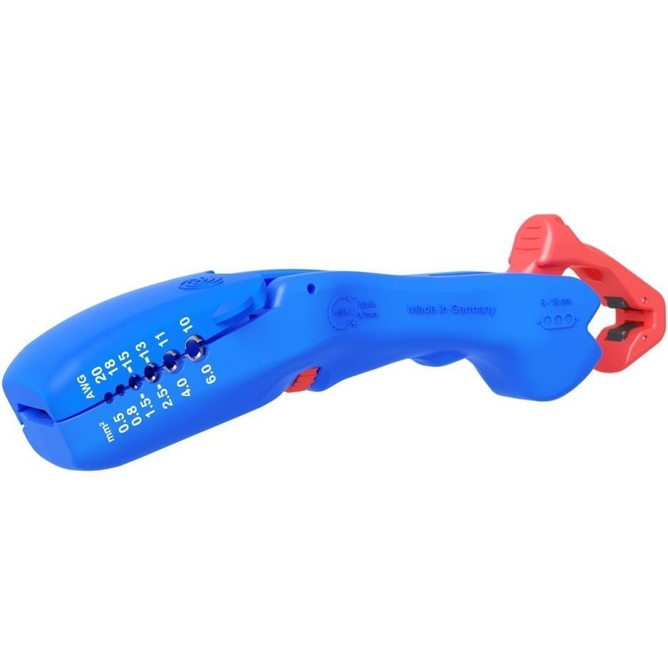 Cutting wire stripper - 10068090 - WEICON - for flat cables / for round ...
