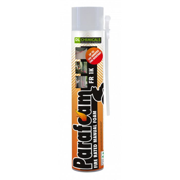 Polyurethane expanding foam - Parafoam FR - DL Chemicals - cartridge / can