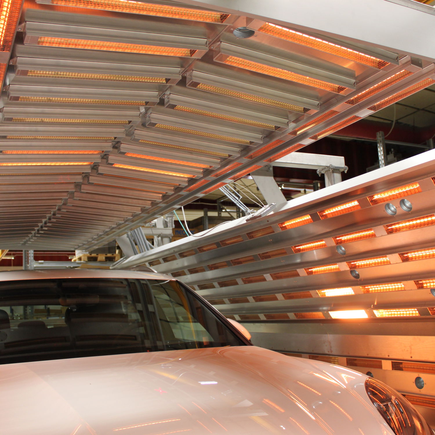 Infrared drying tunnel - IRT - Herkules Hebetechnik GmbH