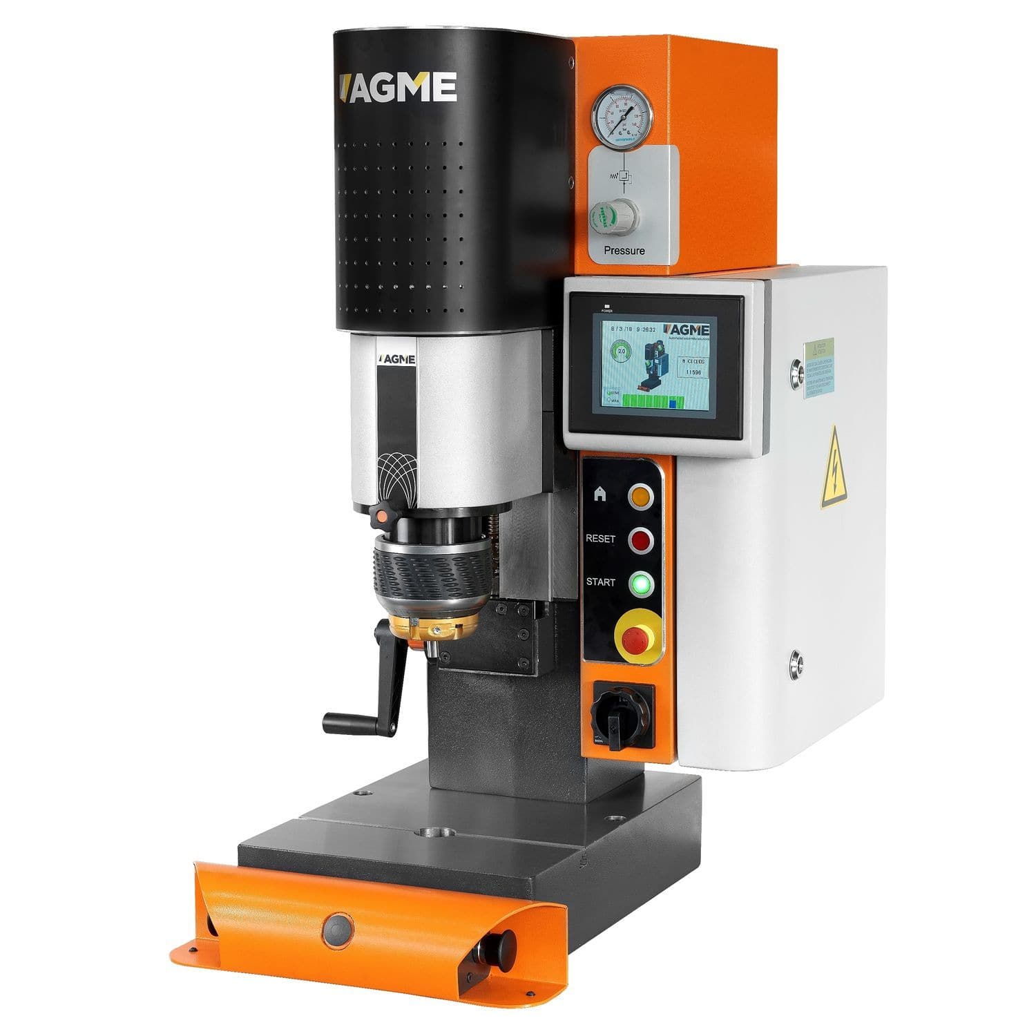 Pneumatic riveting machine - AGME RA-12 - AGME Automated Assembly ...