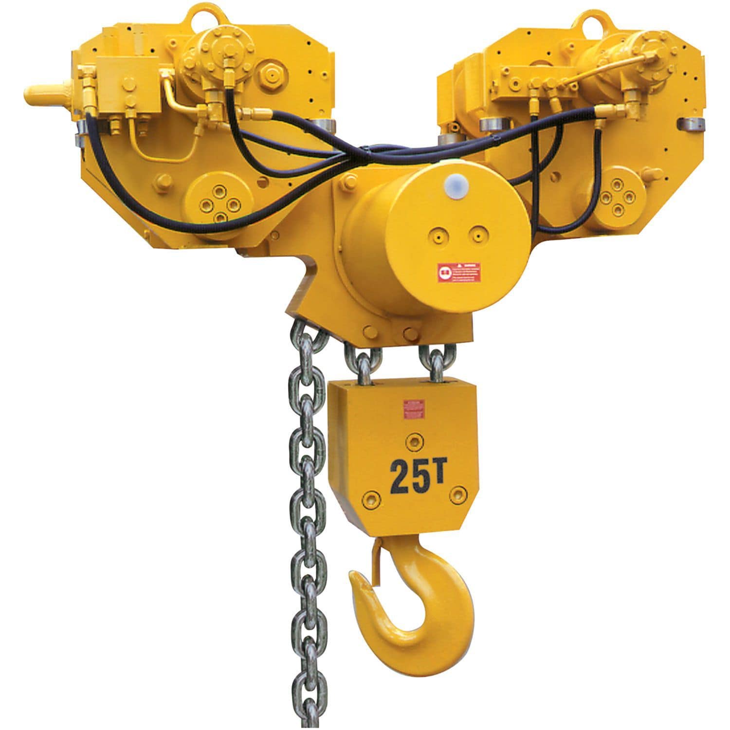 Hydraulic chain hoist - BS series - Ingersoll Rand - trolley / low headroom