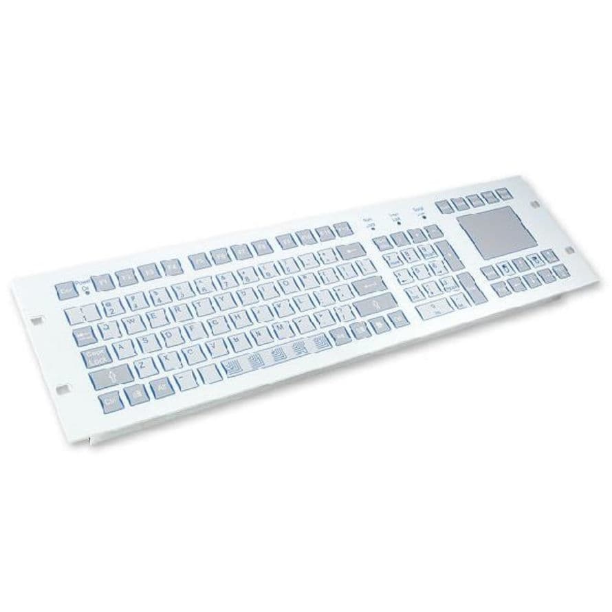 Desktop keyboard - TKS-105c-TOUCH-FP-3HE-USB - IPC2U GmbH - with ...