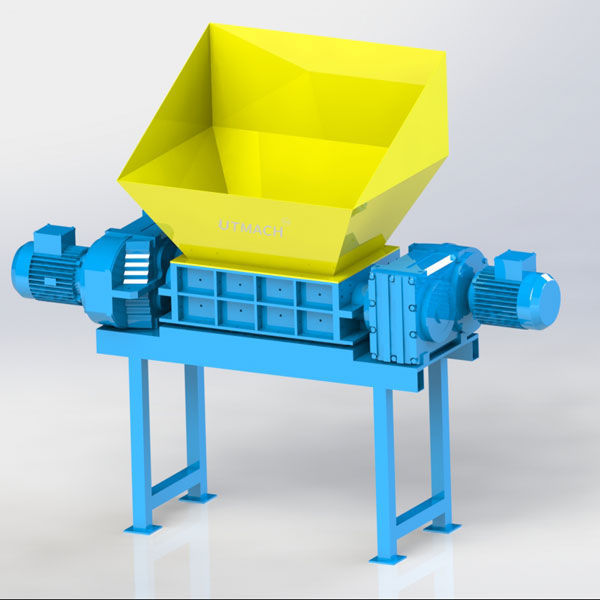 Two shaft shredder - D2890 - Zibo United Tech Machinery Co., Ltd. - for ...