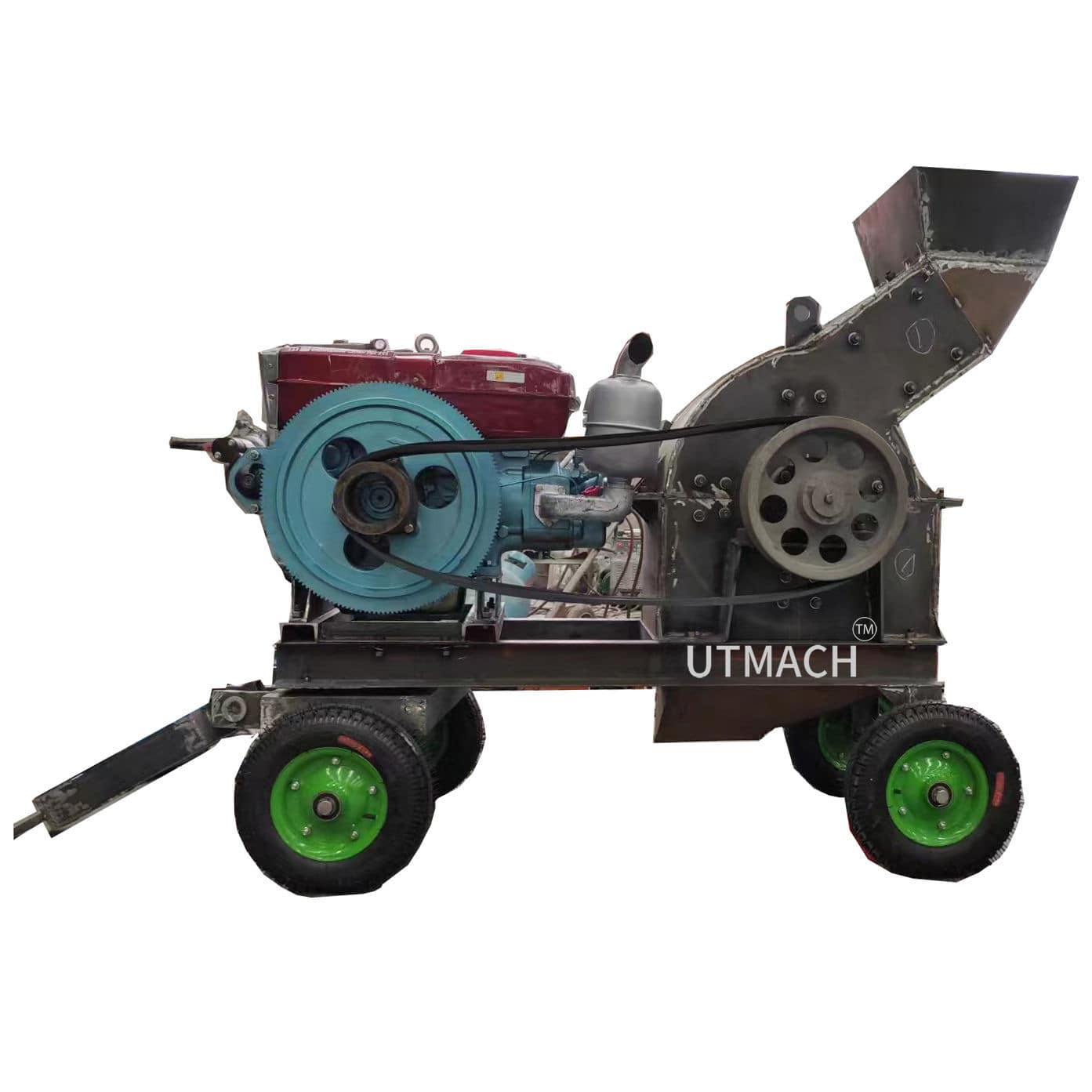 Hammer crusher - PC - Zibo United Tech Machinery Co., Ltd. - mobile / diesel engine / sand ...