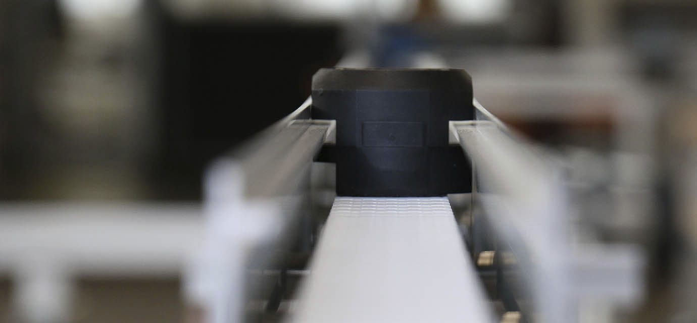 Puck conveyor - modular automation GmbH - belt / chain / transport