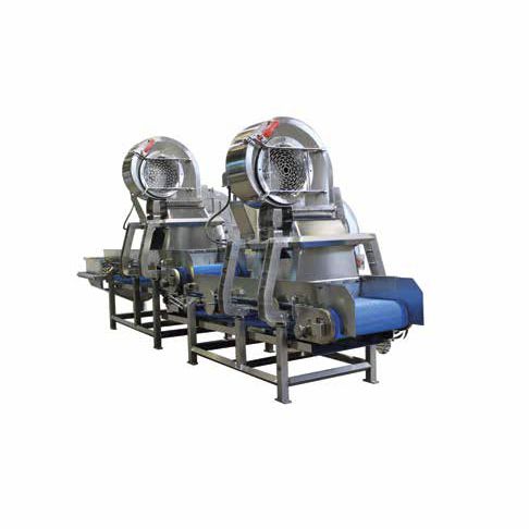 Vacuum dewatering system - PLUS - Turatti - continuous / for fruit ...