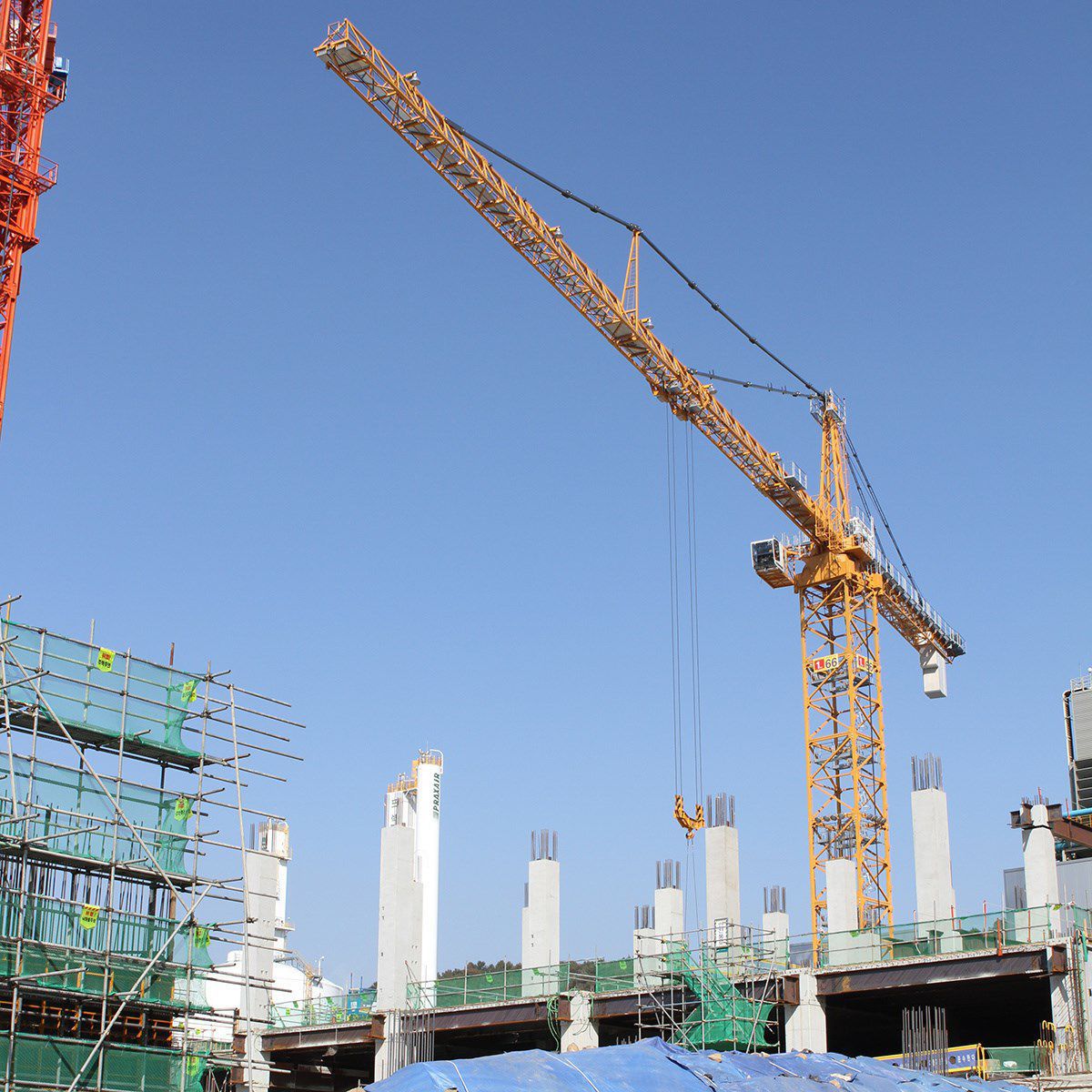 Fixed crane - 1250 HC 50 - Liebherr Cranes - top-slewing / for mining ...