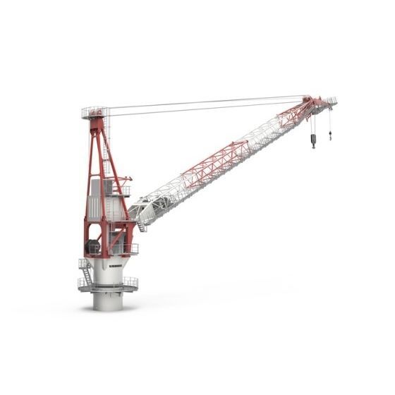 Compact crane - CBO series - Liebherr Cranes - fixed / luffing jib ...