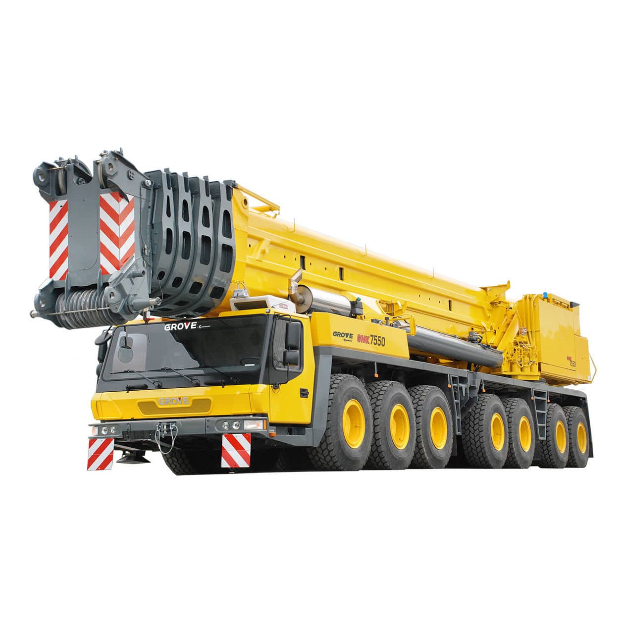 Mobile crane - GMK7550 - Manitowoc Cranes - luffing jib / all-terrain ...