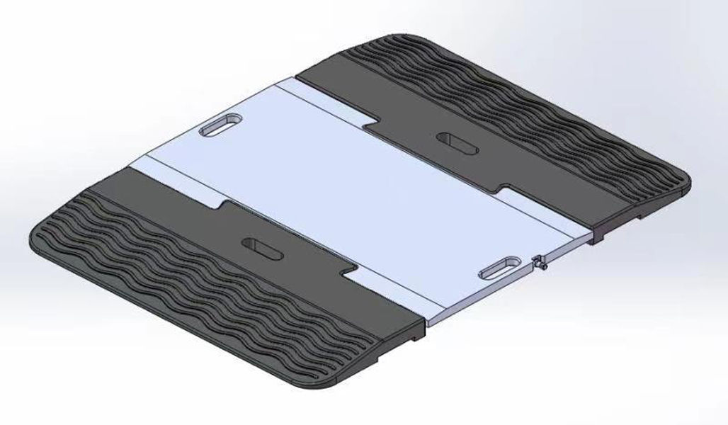 Portable axle scale - PAW-C-SS - HOLI
