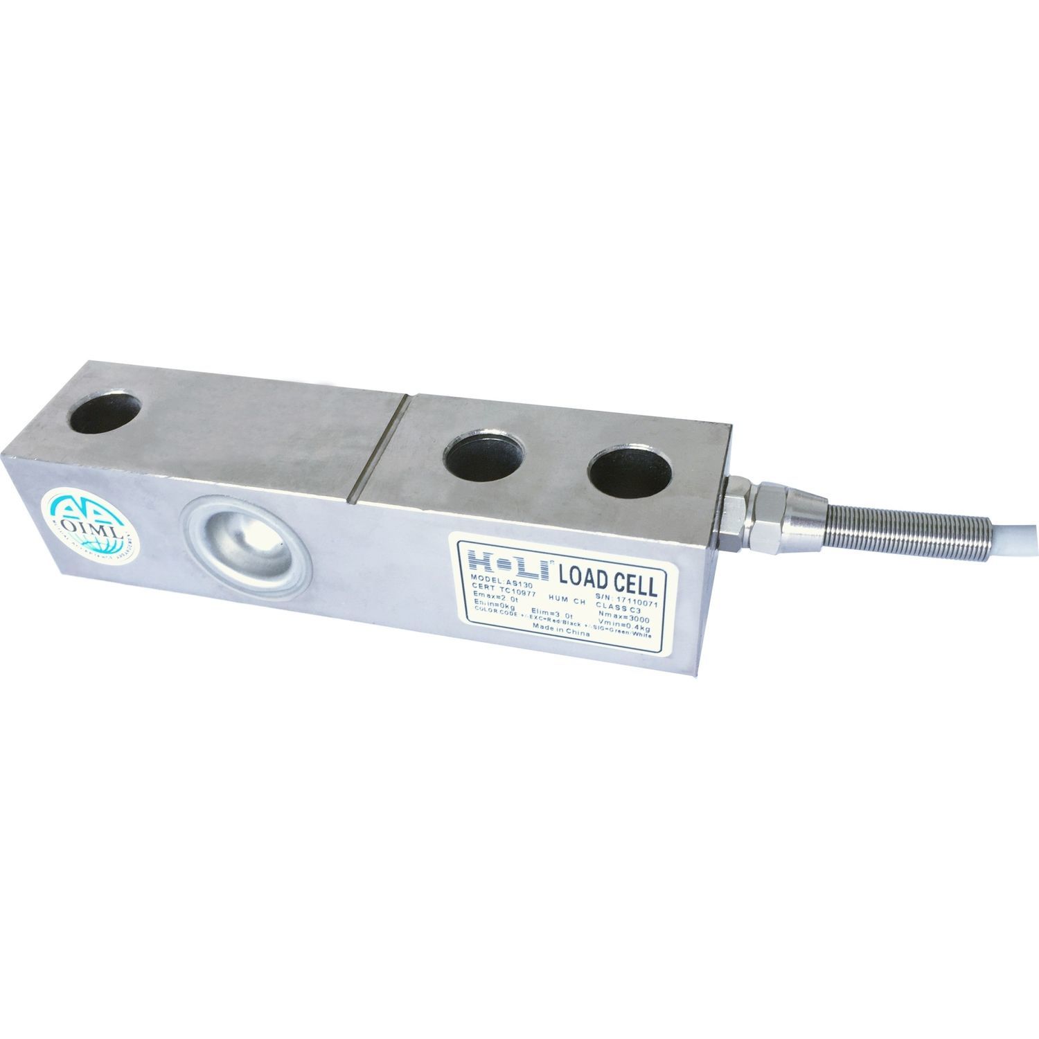 OIML load cell - AS130 - HOLI - shear beam / beam type / analog