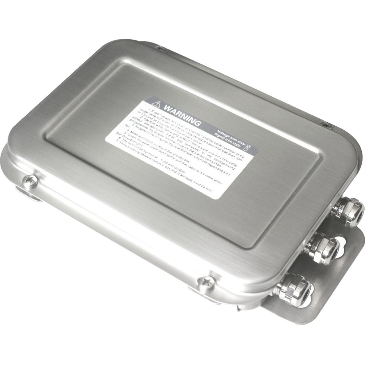 Stainless steel junction box - B5 - HOLI - wall-mounted / waterproof / IP68