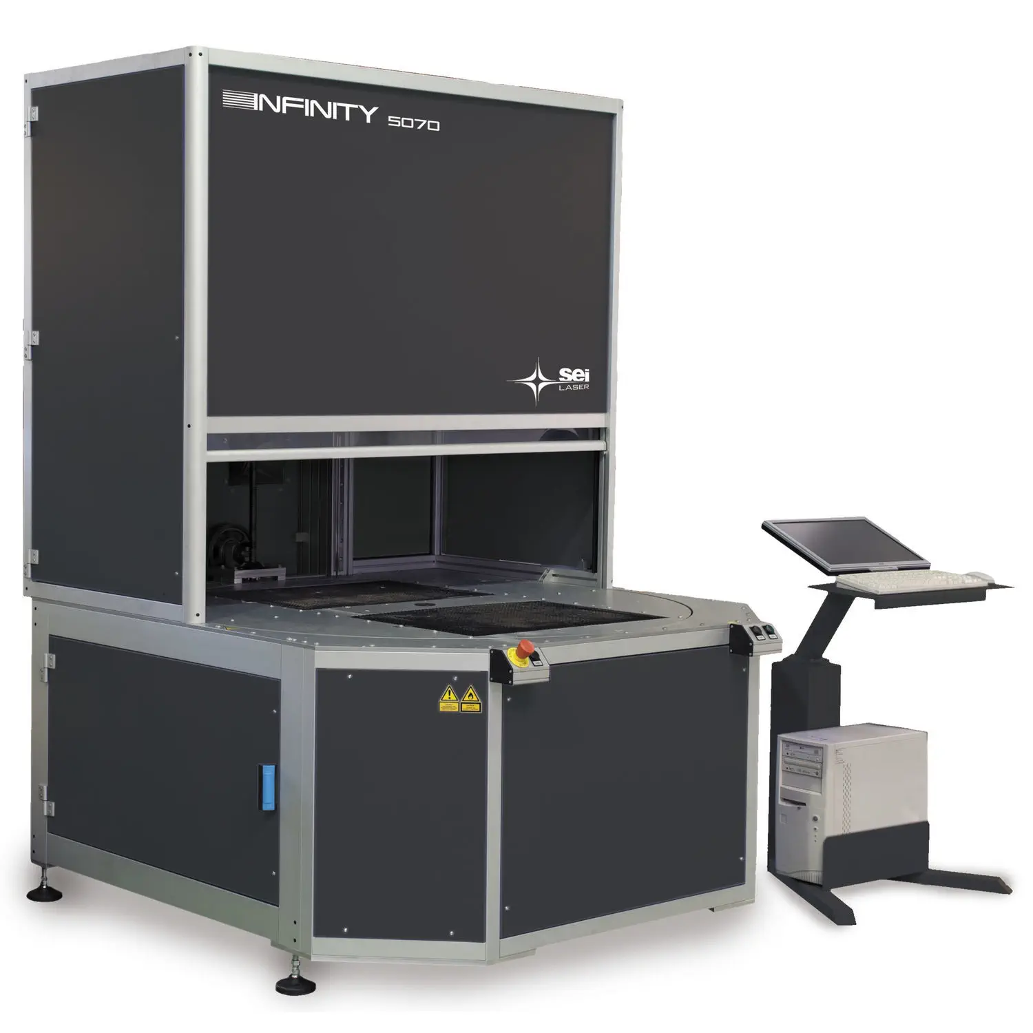Sei Laser Logo SEI Laser/Matik Introduces The X Type Laser Plotter To
