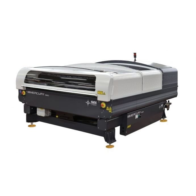 CO2 laser cutting machine - Mercury - SEI LASER - for iron / textile / for plastics