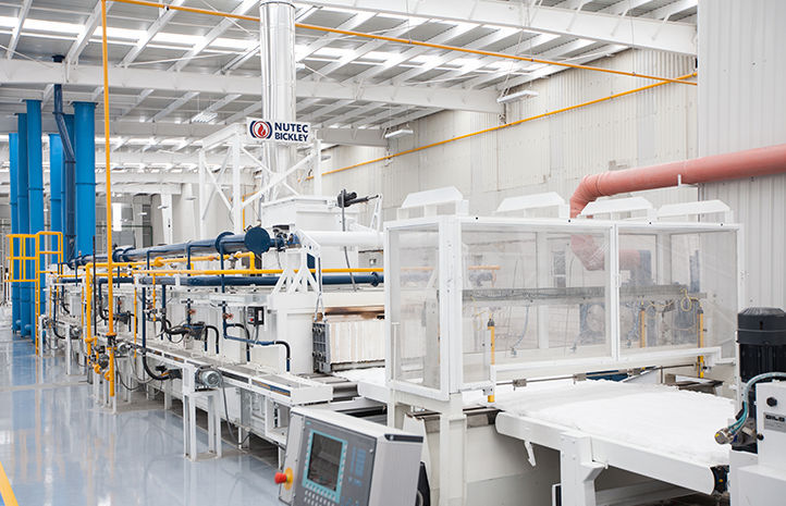 Shuttle kiln - Nutec Bickley - conveyor / roller / heating