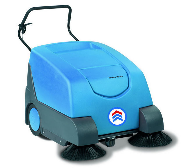Walk-behind sweeper - TANDEM KS910 - Hanselifter - electric