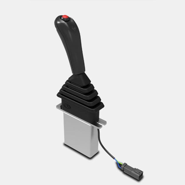 Hydraulic joystick - SVM103 - WALVOIL - single-axis / compact / for ...