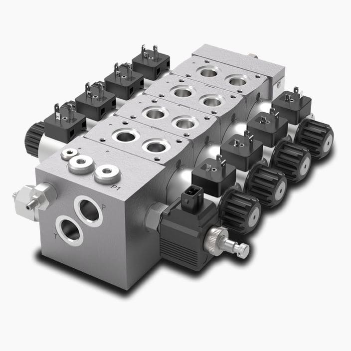 Spool hydraulic directional control valve - SDX060 series - WALVOIL ...