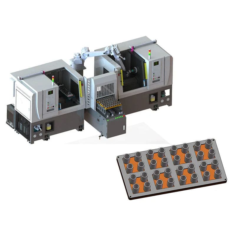 Robotic handling cell - P3538 - Ningbo GongTie Precision Machinery Co ...