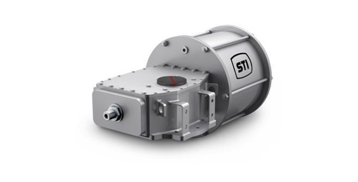 Pneumatic valve actuator - RTQ - IMI STI - quarter-turn / cylinder ...