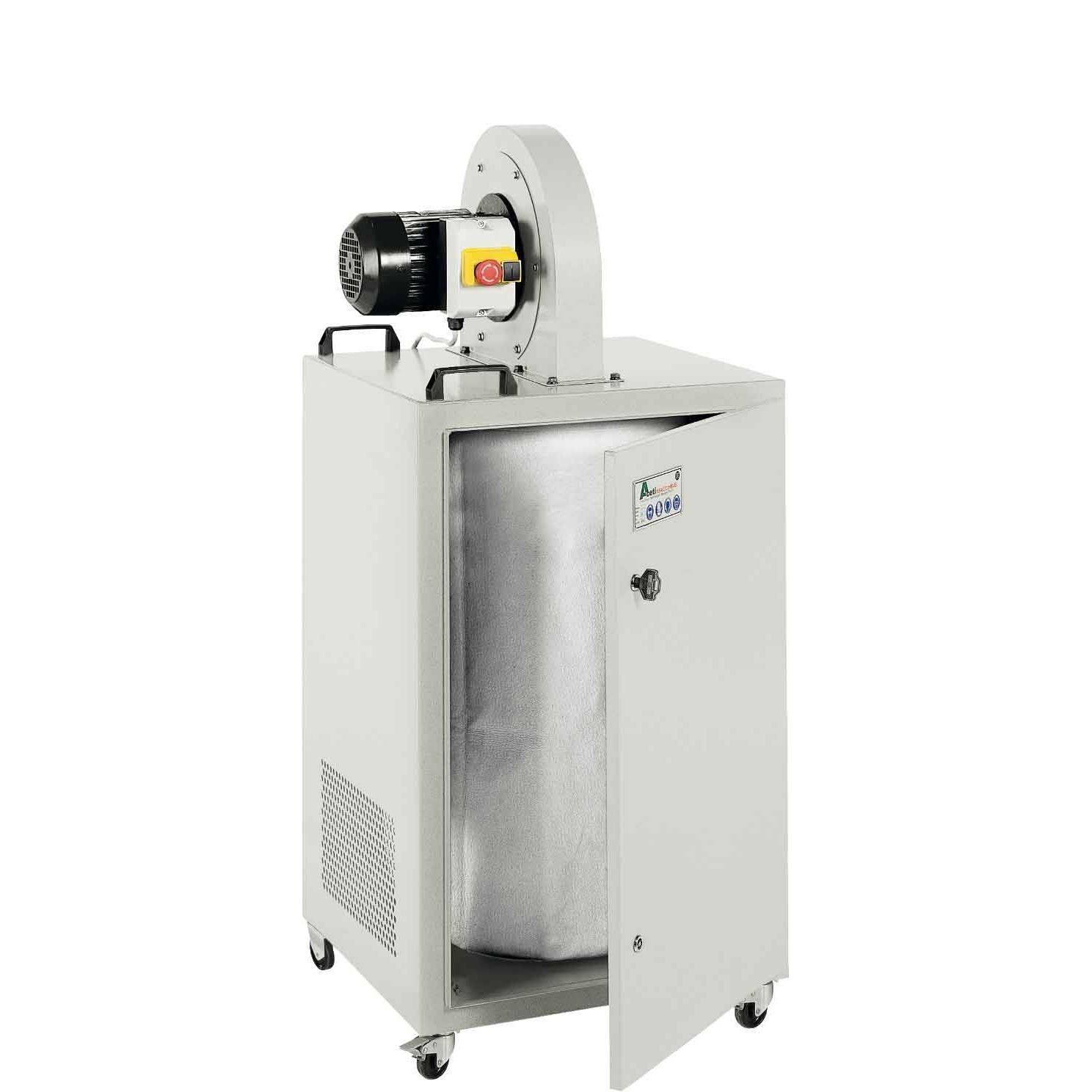 Three-phase dust extractor - ASP.03 - ACETI MACCHINE - mobile