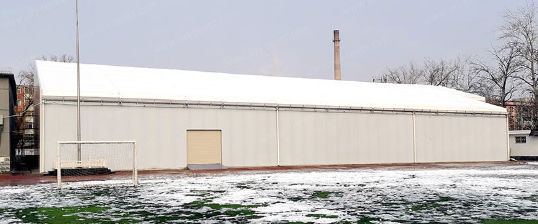 Event organization tent - Ice Hockey rink - Liri Tent Technology - shielded