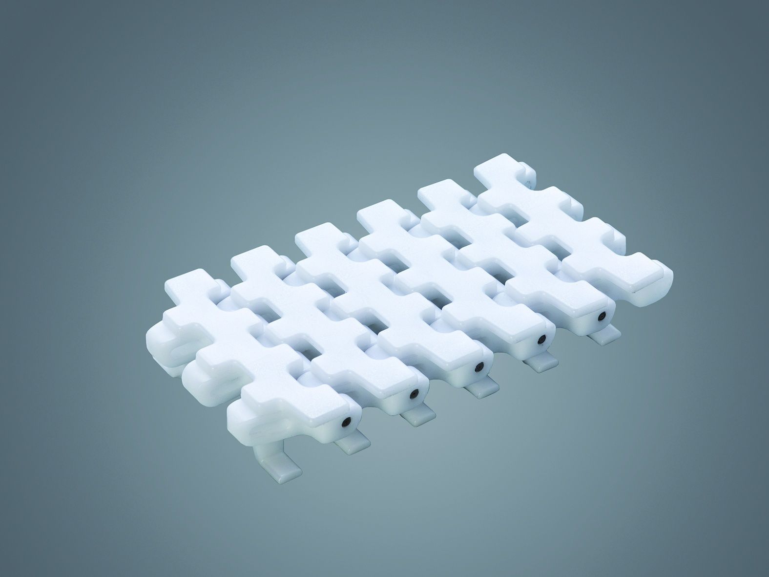 Modular conveyor belt - CS 065 SL series - MS Plus Automation GmbH - POM