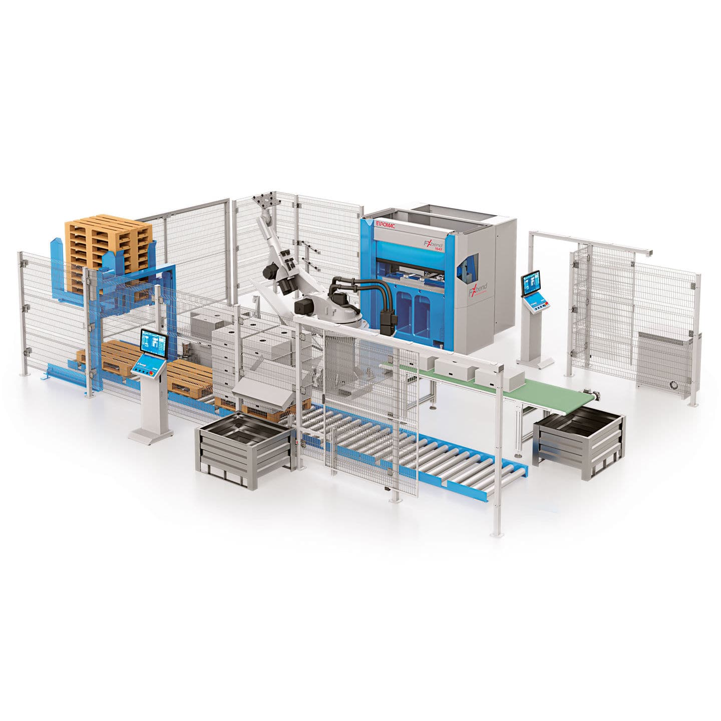 Electric bending cell - Fx bend Cell 1547-KR 70 MAX - EUROMAC - tube ...