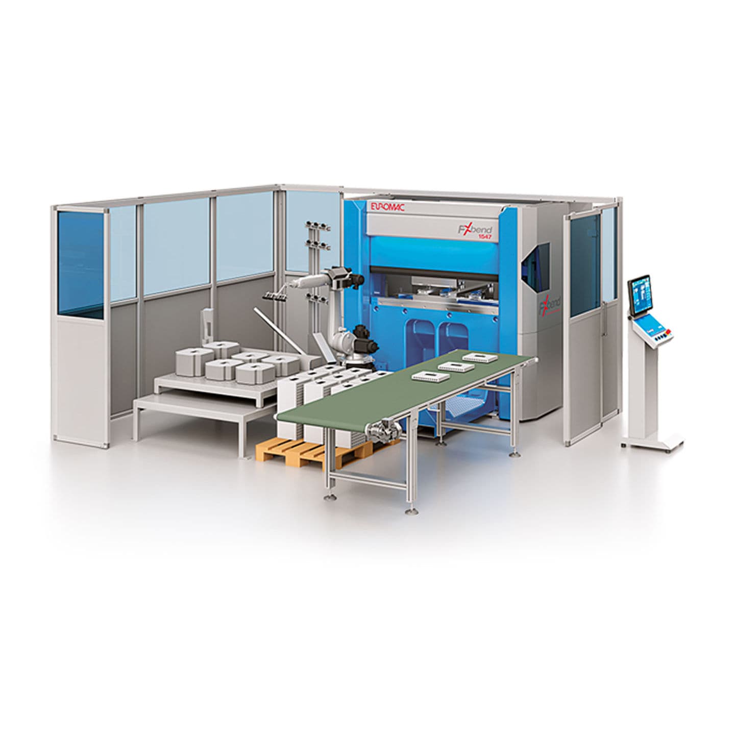 Electric bending cell - Fx bend Cell series - EUROMAC - automatic / 6 ...