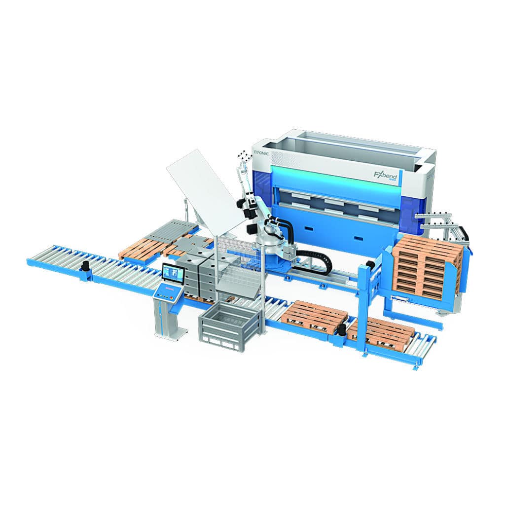 Automated loading/unloading bending cell - Fx 3100 MAX - EUROMAC - robotic