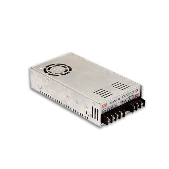 4:1 input voltage range DC-DC converter - SD-500 series - Mean Well - 1U / single-output / CE