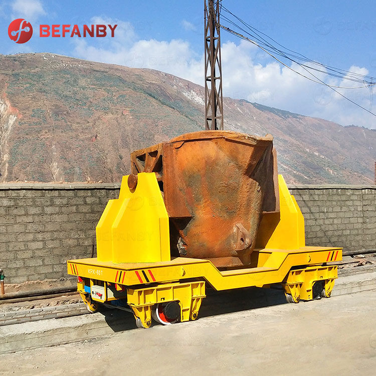 Ladle rail transfer car - KPX-Ladle - BEFANBY - for heavy loads