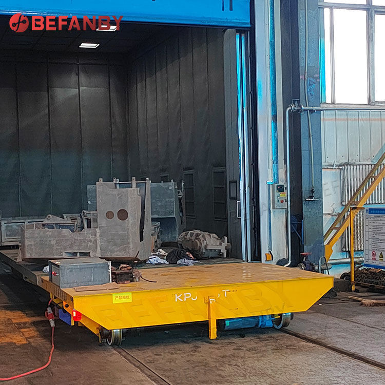 Transfer rail guided cart - KPJ Series - BEFANBY - for heavy loads