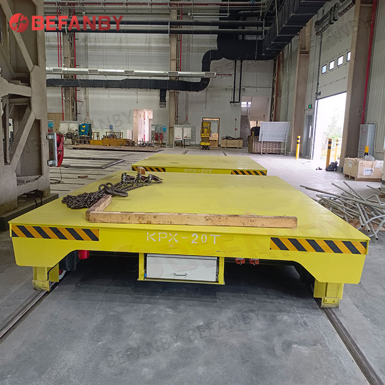 Transfer rail guided cart - KPX Series - BEFANBY - transport / electric