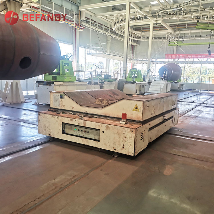 Automated rail transfer car - KPD-coil Series - BEFANBY - for coils