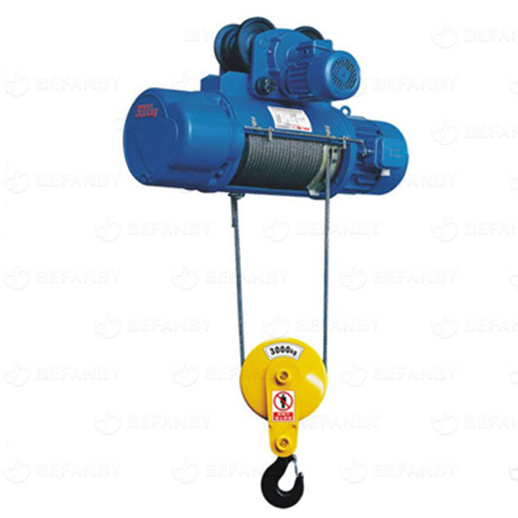 Electric cable hoist - BEFANBY - 2-speed / explosion-proof / variable-speed