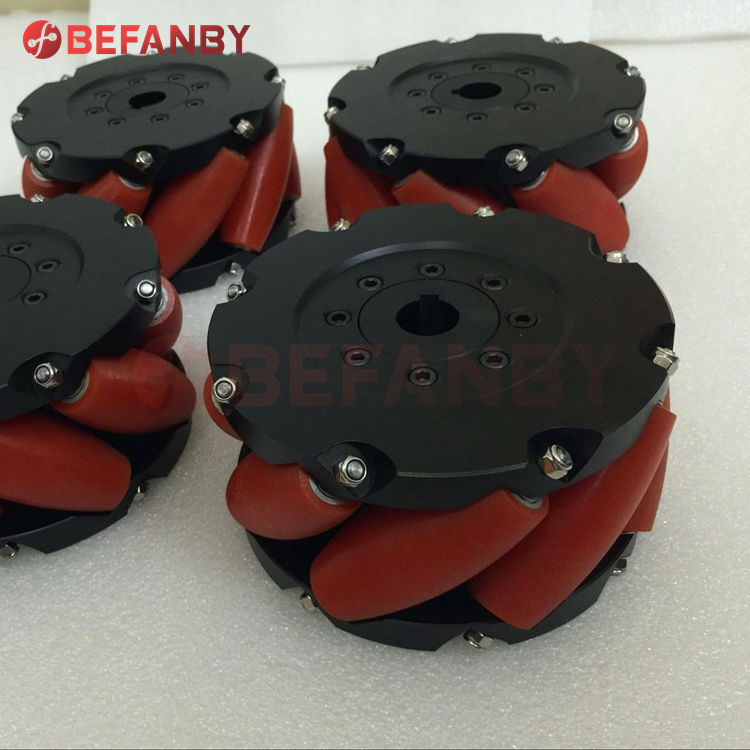 Mecanum wheel - BEFANBY - rubber / smooth / polyurethane