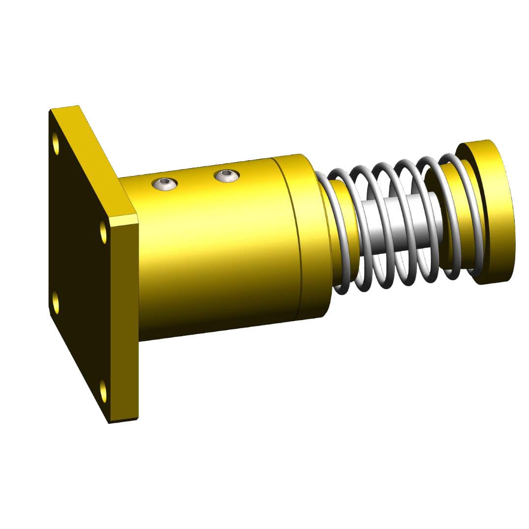 Shock buffer - KHS series - KOBA CO., LTD - hydraulic / mechanical / safety