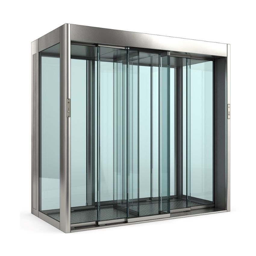 Sliding door - INTERLOCK 674 - AUTOMATIC SYSTEMS - indoor / industrial ...