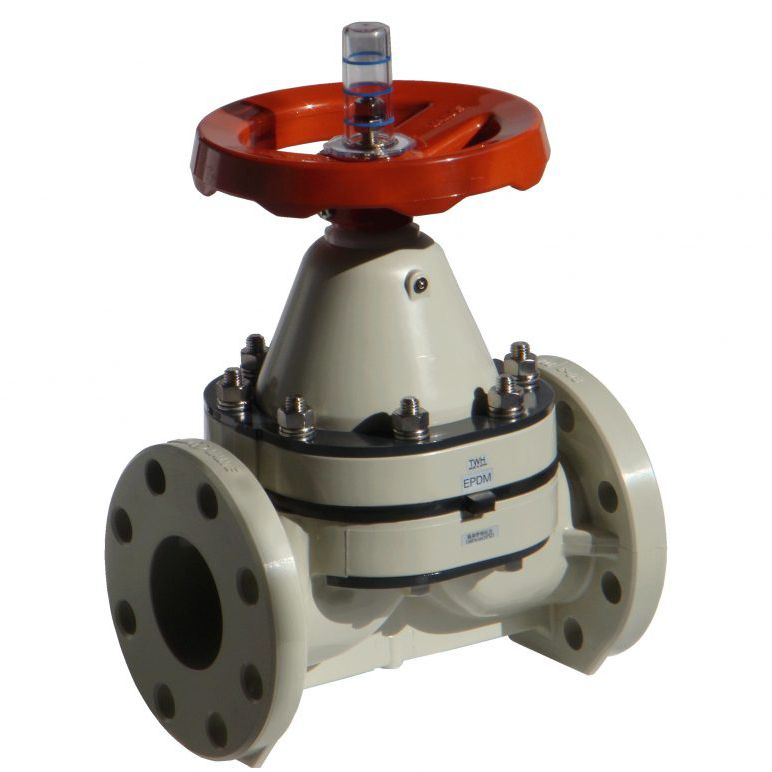 Diaphragm valve - DIVATEC,SL - with handwheel / regulating / for chemicals
